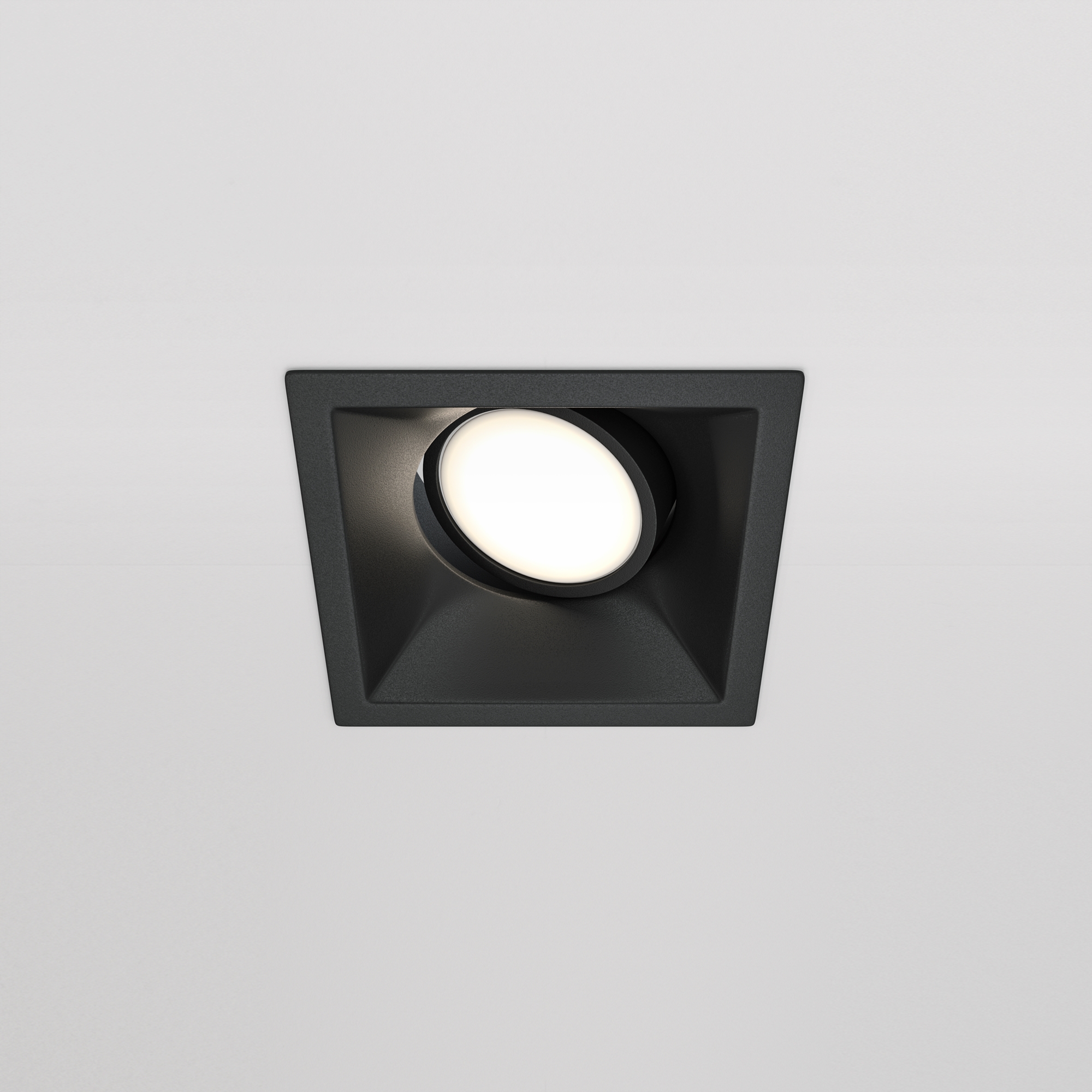 Встраиваемый светильник Downlight Dot, 1xGU10 Черный (Maytoni Technical, DL029-2-01B) - купить ...